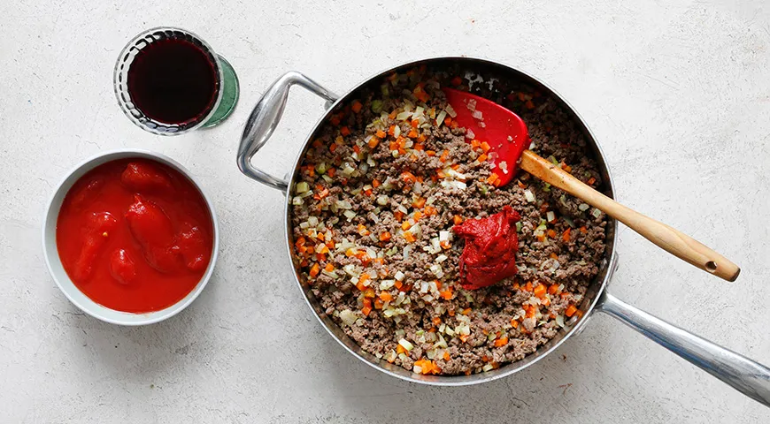 Домашний соус болоньезе, пошаговый рецепт с фото на 488 ккал