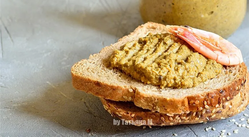 Диетический паштет из морепродуктов, пошаговый рецепт с фото от автора ...
