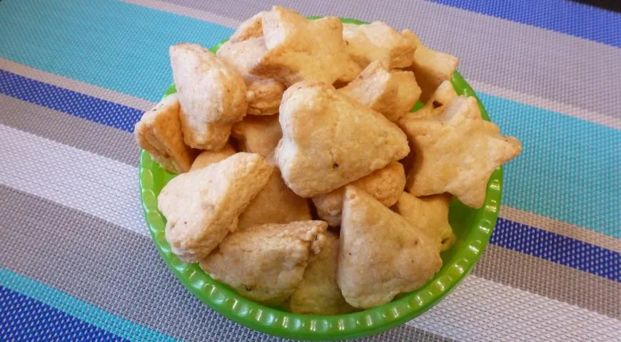 Сырное печенье, пошаговый рецепт с фото от автора Юна